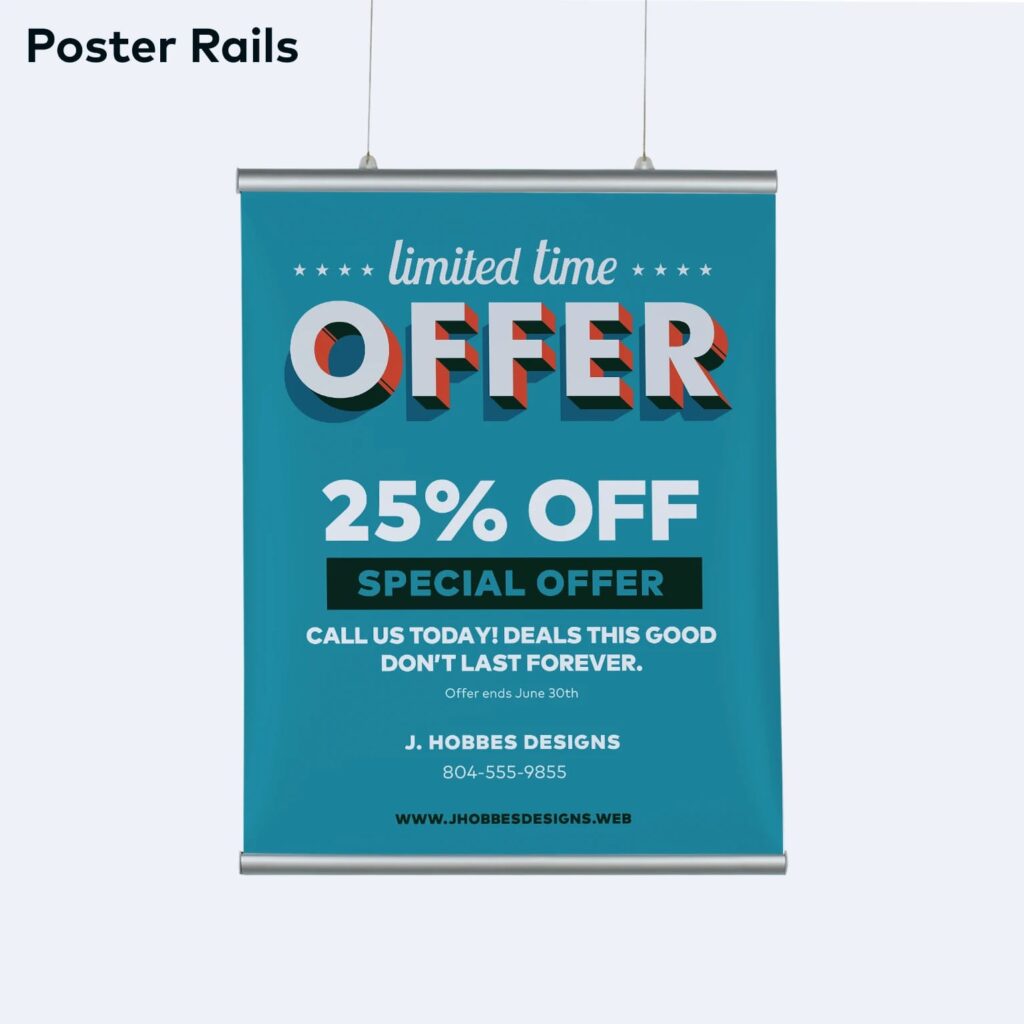 How To Hang A Poster Damage-Free | VistaPrint UK