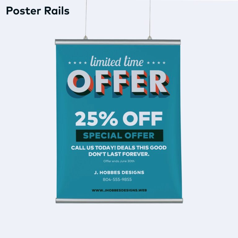 How To Hang A Poster Damage-Free | VistaPrint UK