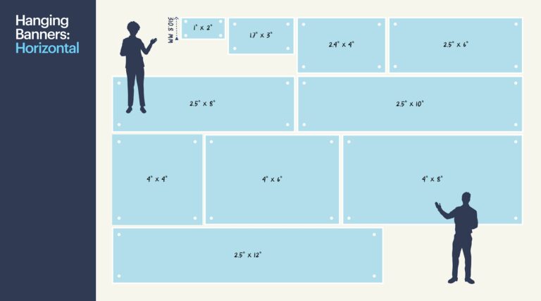Guide to Standard Banner Sizes for Businesses | VistaPrint US