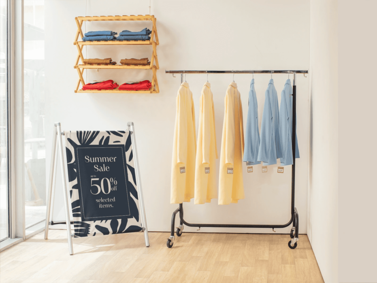Standard A-frame Size Guide | VistaPrint US