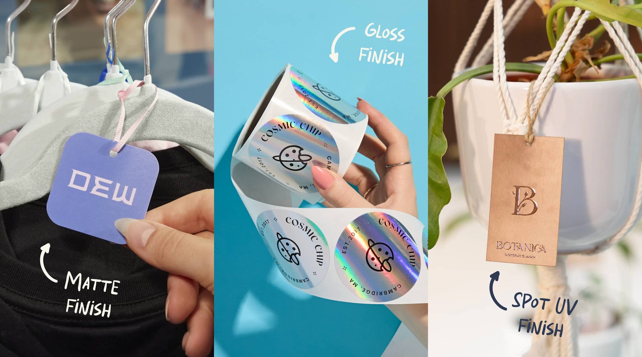 Types of Labels Explained | VistaPrint US
